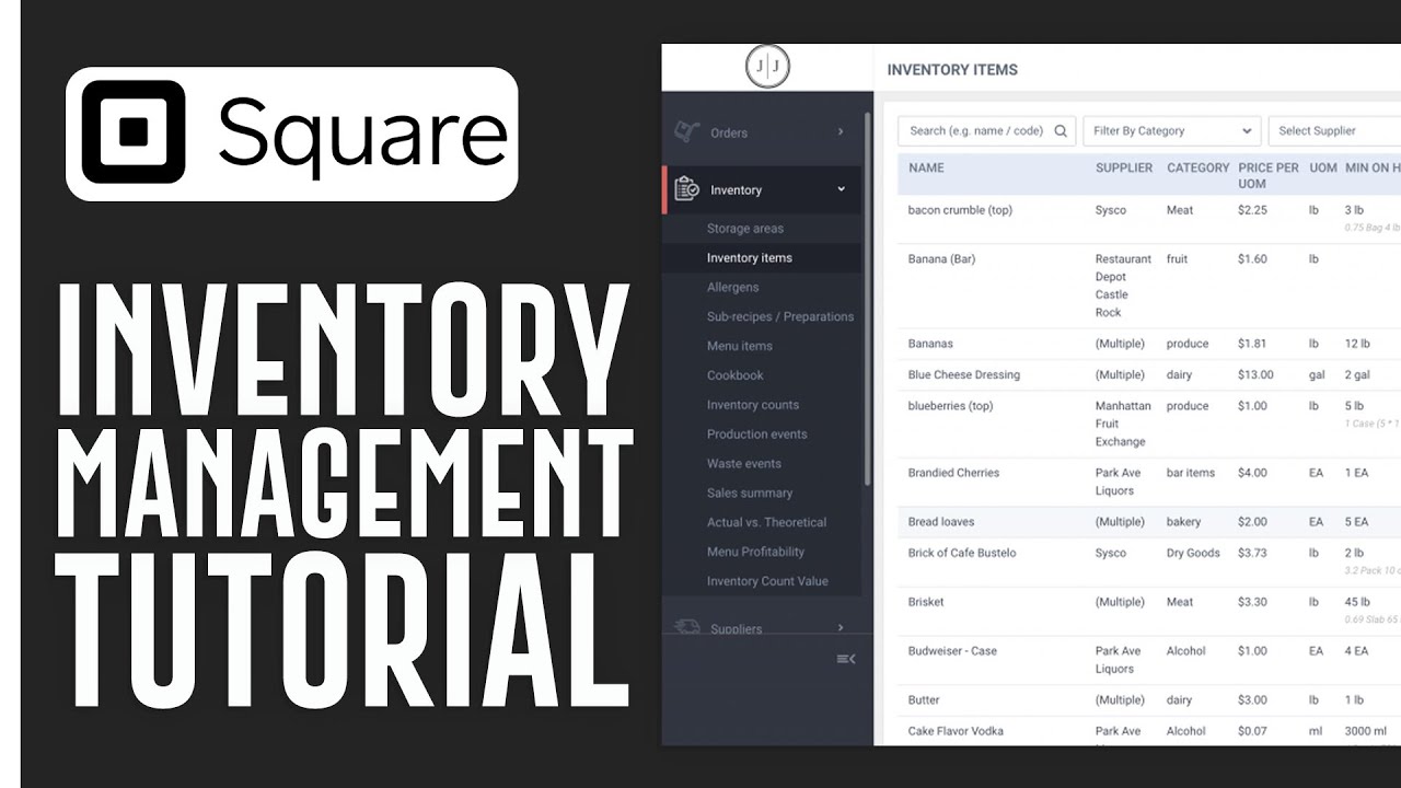 How To Add Inventory On Square