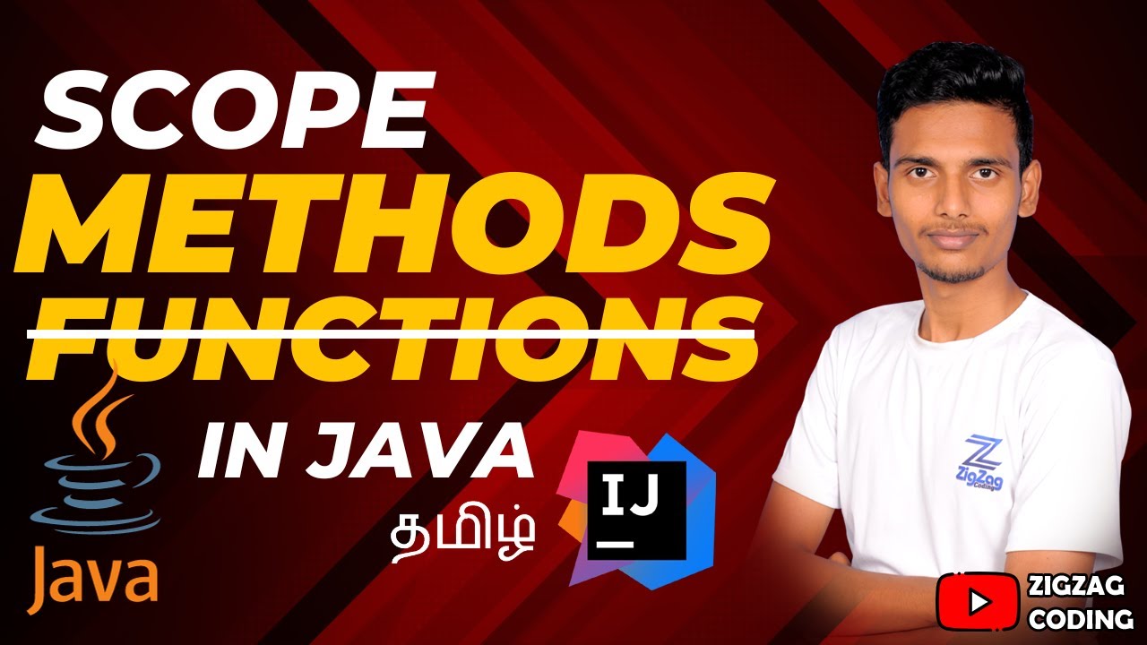 Methods Functions In Java Tamil 13 Java Javaprogramming