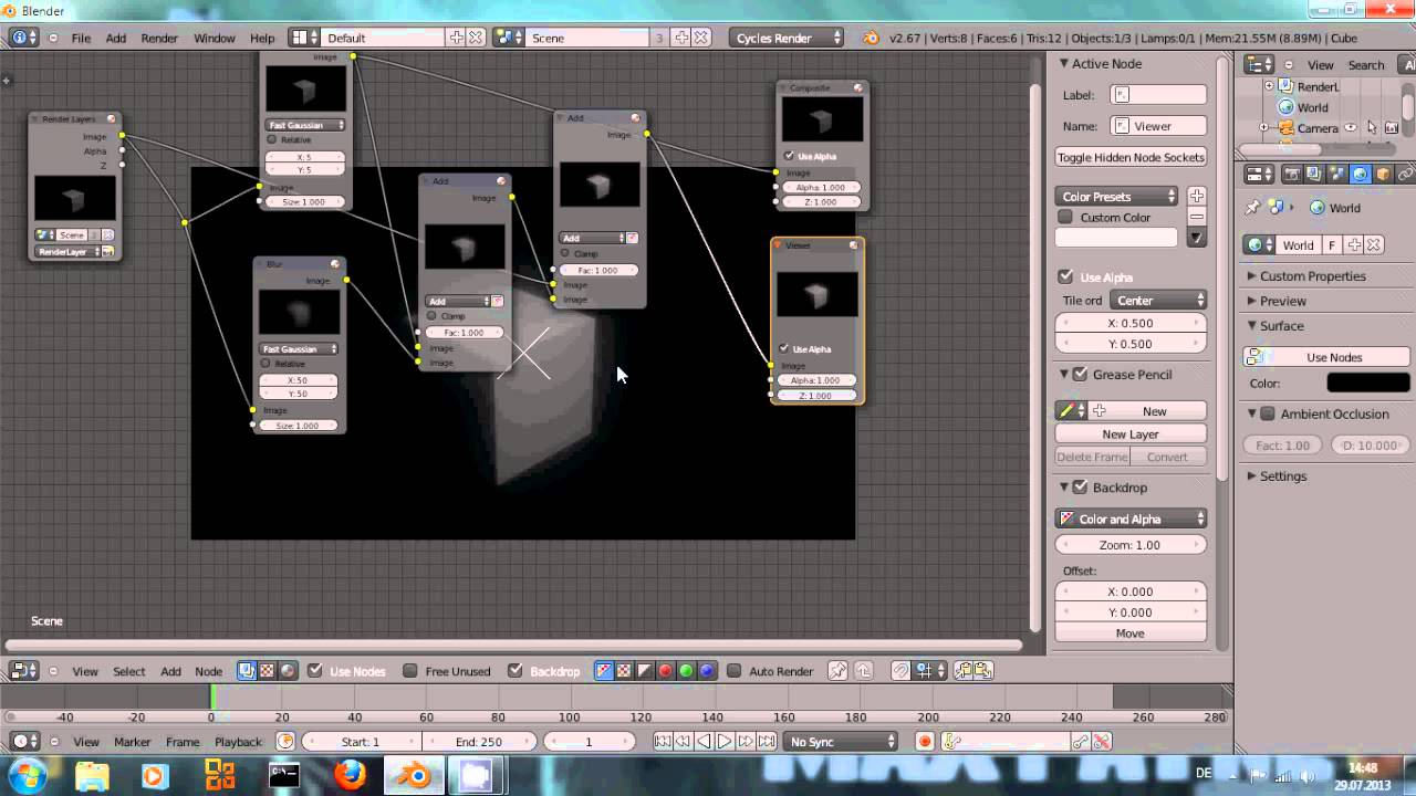Node Editor Tips Blender Tutorial Youtube