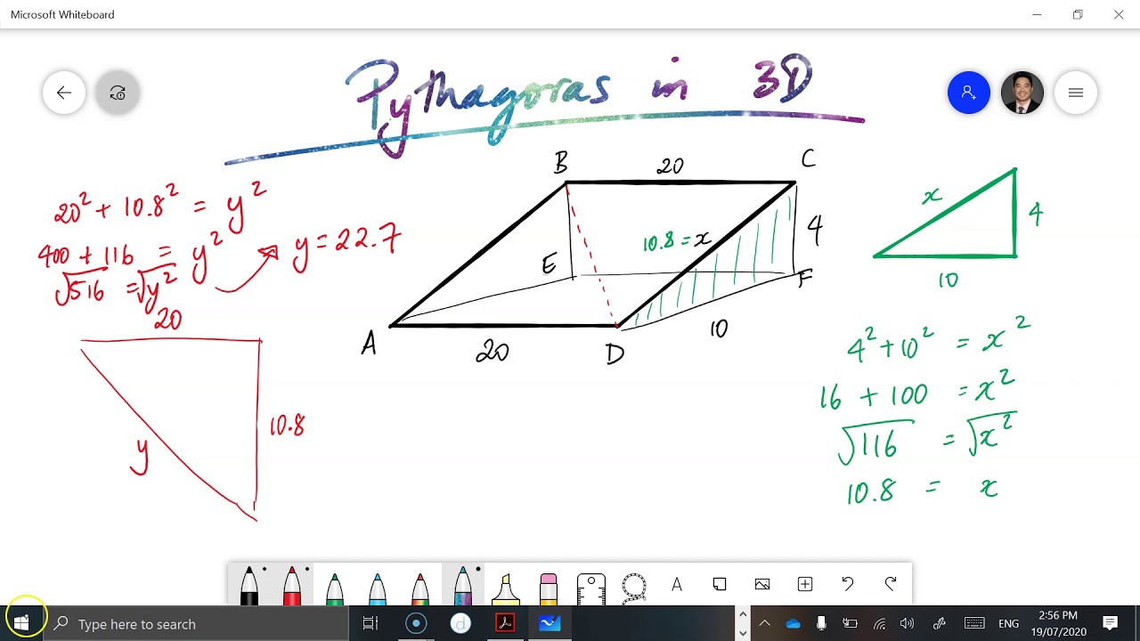 Pythagoras In 3d Youtube