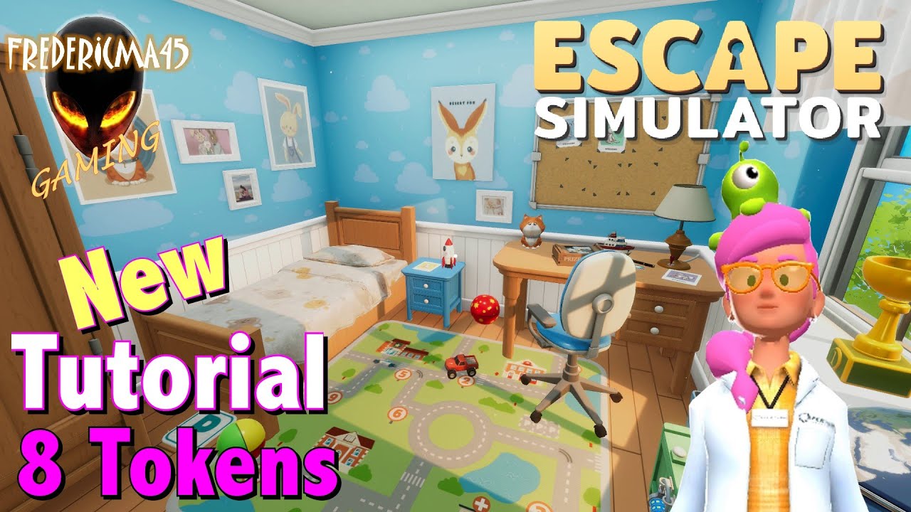 Escape Simulator New Tutorial 8 Tokens Location Youtube