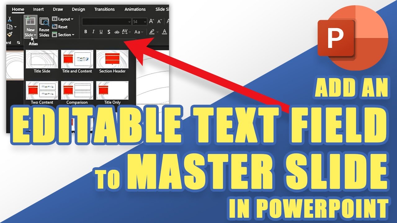 How To Add Text Box In Slide Master Powerpoint