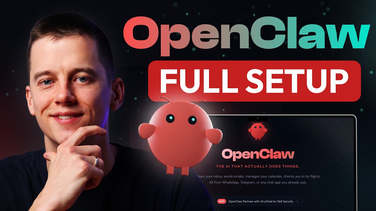 Full Openclaw Tutorial For Beginners How To Install Set Up