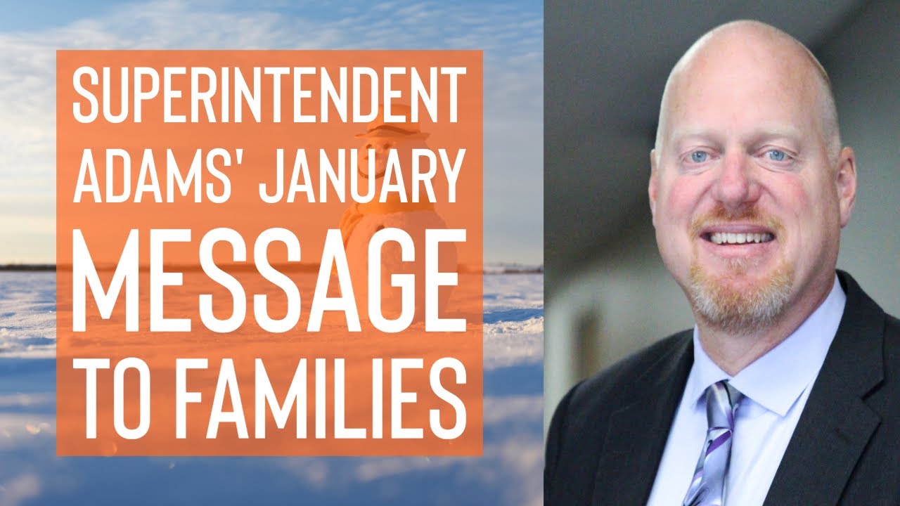 Superintendent Adams Family Video January 2024 Youtube