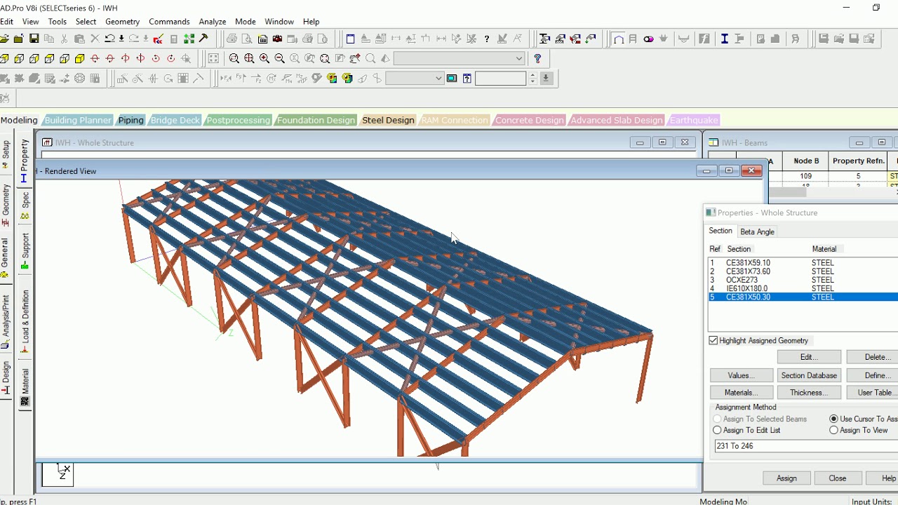 Steel Structure Design Using Staad Pro Howbus