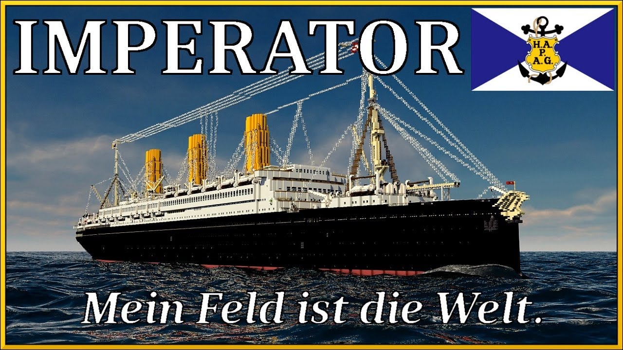 Minecraft Ss Imperator Better Than Titanic Youtube