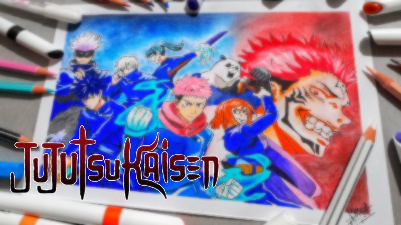 How To Draw Jujutsu Kaisen Characters рџ Easy To Draw Anime Characters