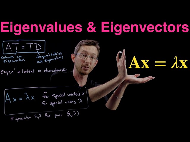 Eigenvalue And Eigenvector Computations Example Understanding