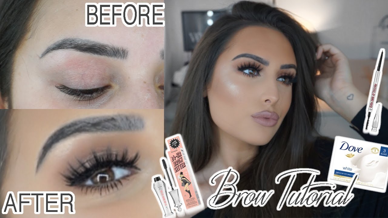 Simple Easy Eyebrow Tutorial 2019 Youtube