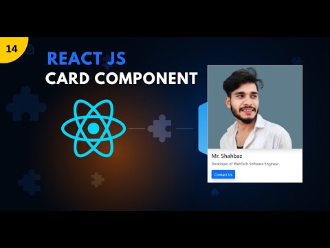 How To Create A Simple React Js Card Component Reactjs Tutorial For