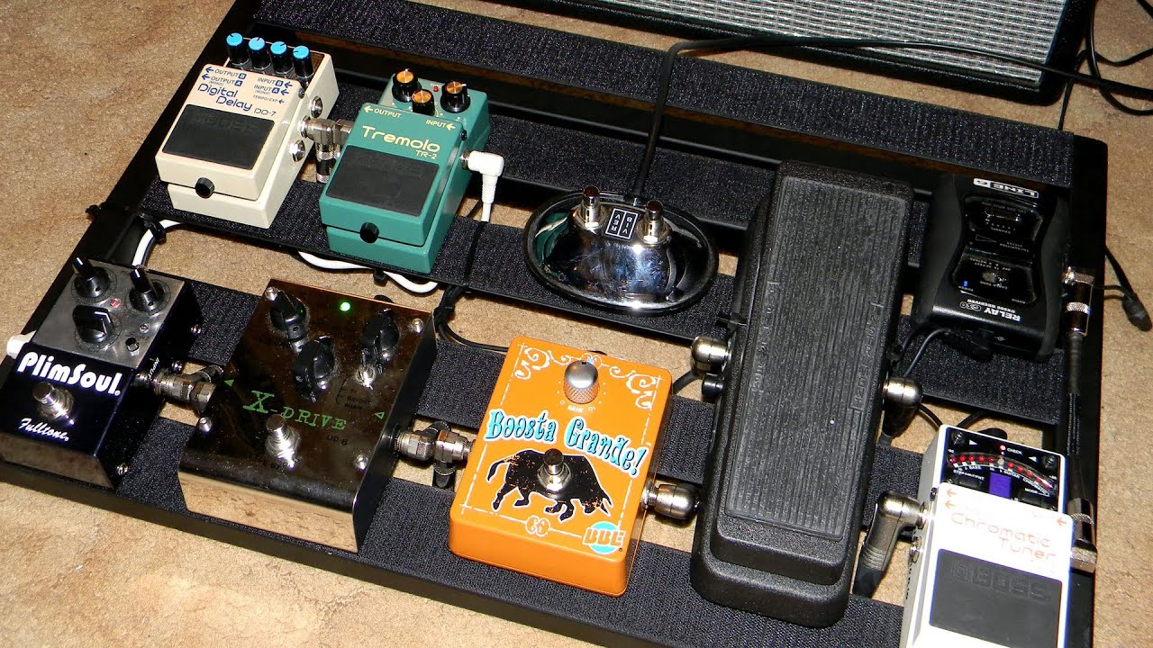 Pedaltrain Pedalboard Pt 3 Youtube