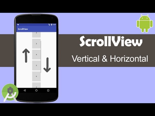 Scrollview Android Studio Cã Ch Sá Dá Ng Hiá U Quáº Vã Máº O Tá I æ U Cho Dá ã N
