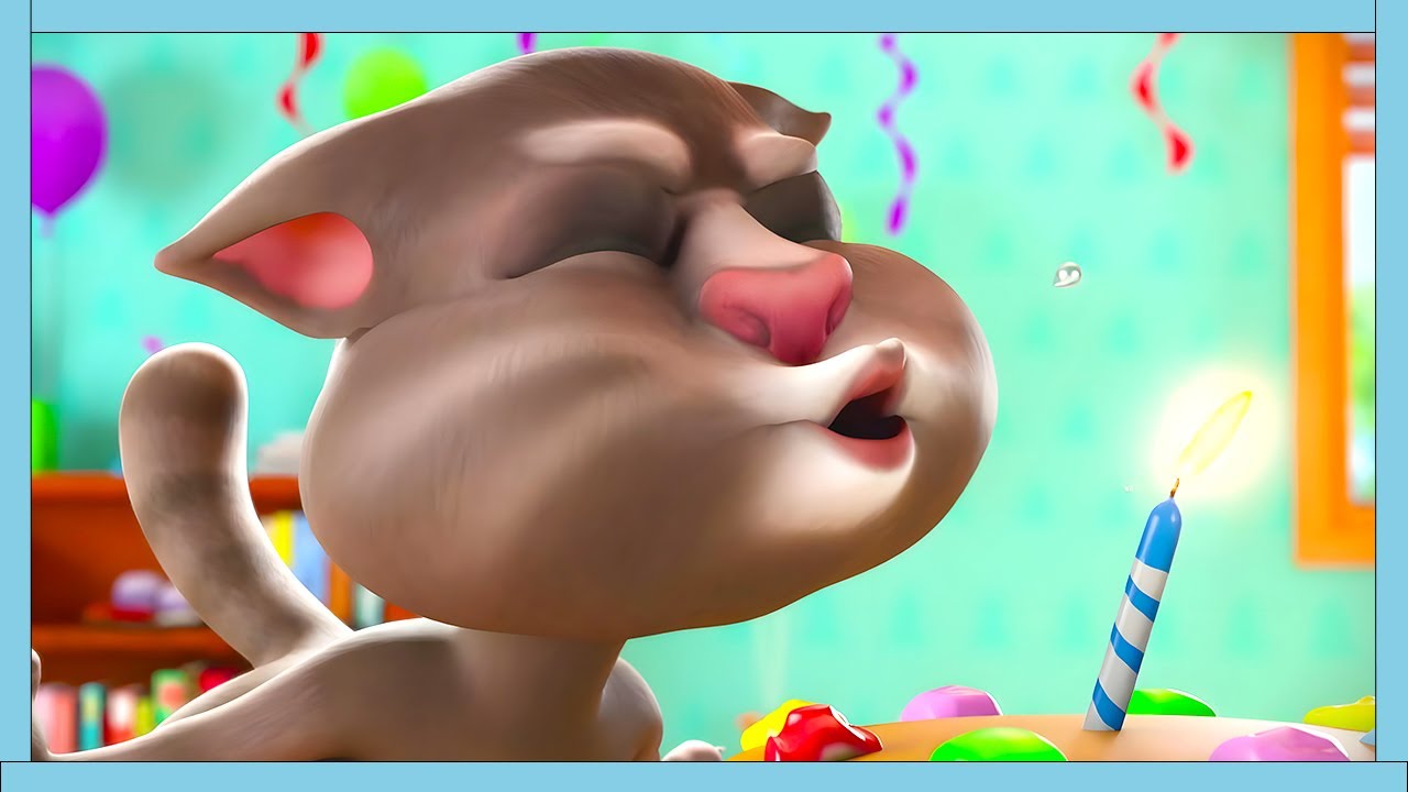 Feliz Cumpleaños Talking Tom Talking Tom Shorts Wildbrain
