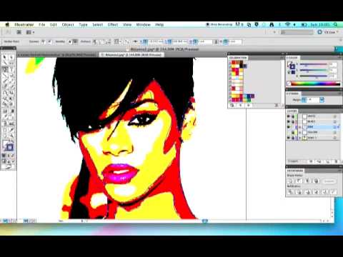 Vector Portrait Tutorial Youtube