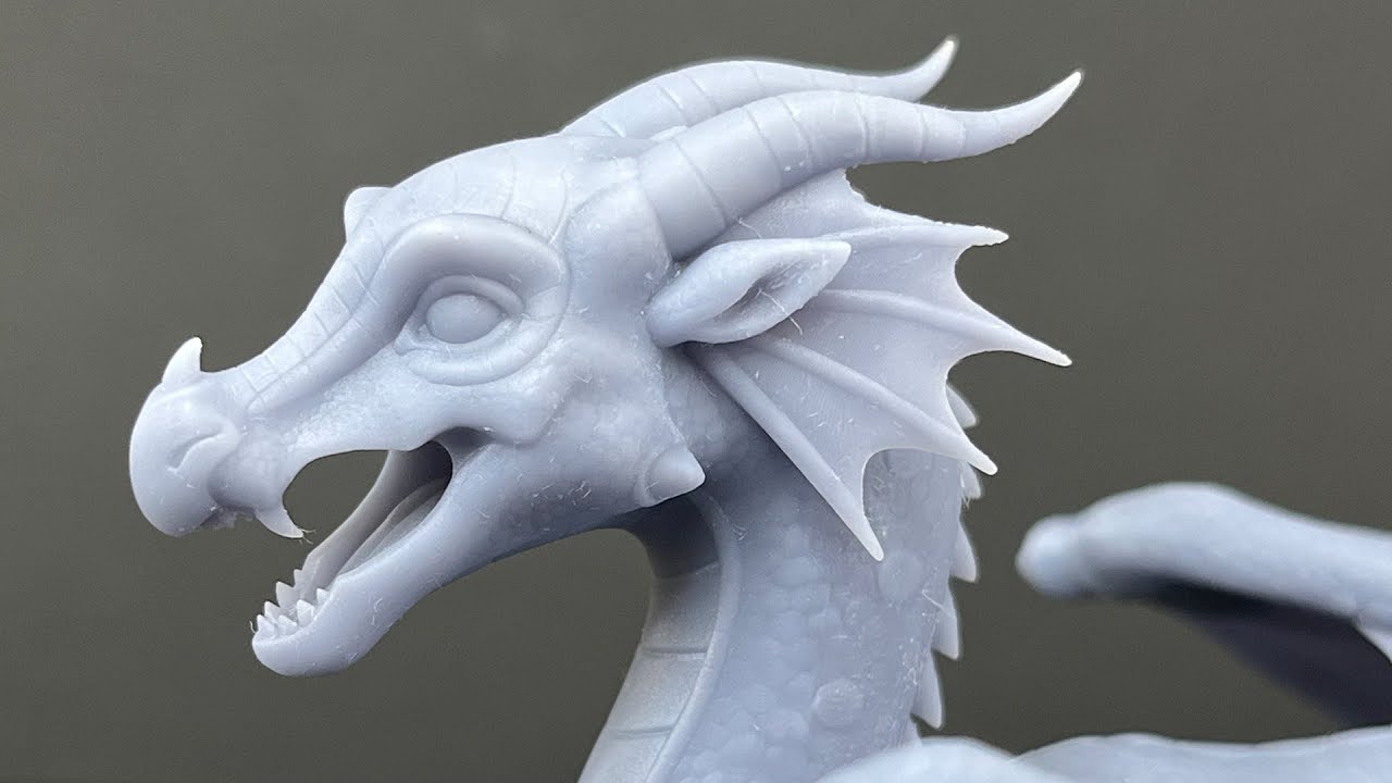 How I Make 3d Printed Dragons Youtube