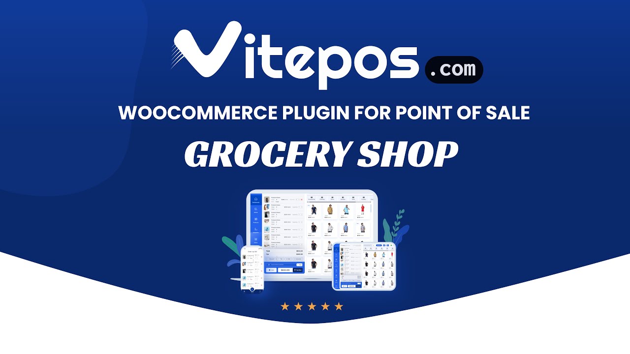 Vitepos Grocery Shop Youtube