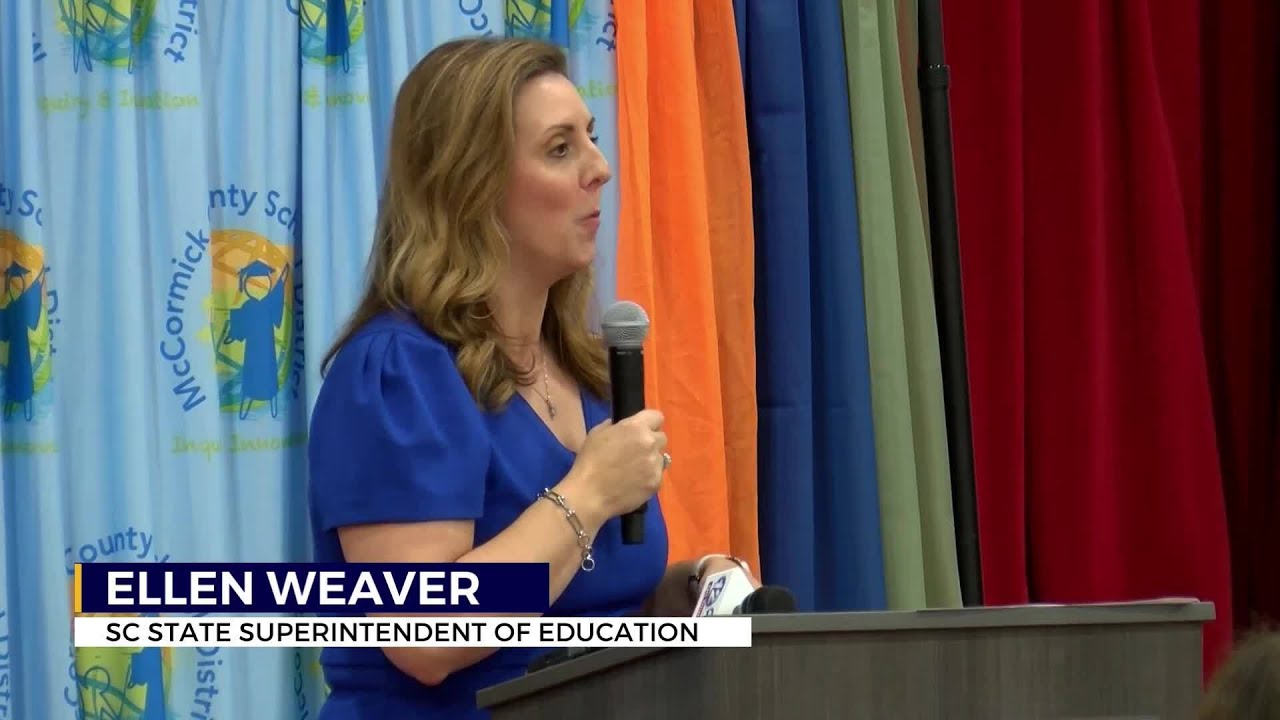 Sc State Superintendent Ellen Weaver Delivers State Of Education