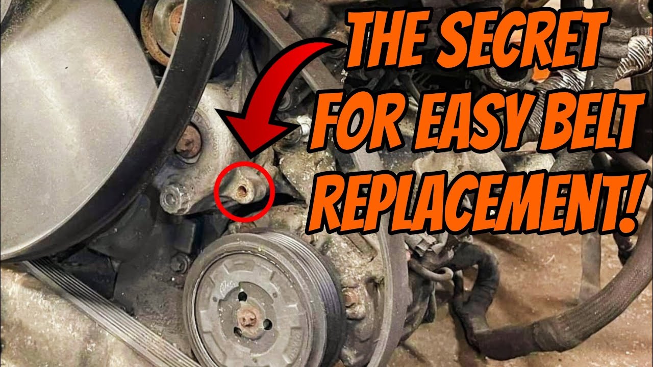 Serpentine Belt Hack At Timothy Samons Blog