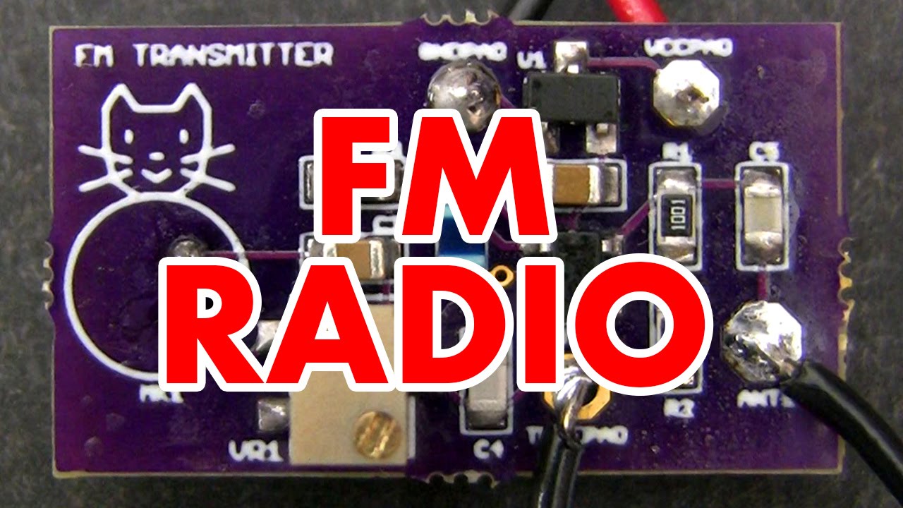 Frequency Modulation Tutorial Fm Radio Transmitter Circuit Youtube