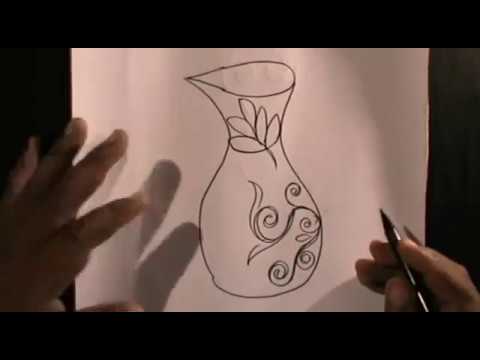 Begini Contoh Gambar Vas Bunga 2 Dimensi Terpopuler Informasi Seputar