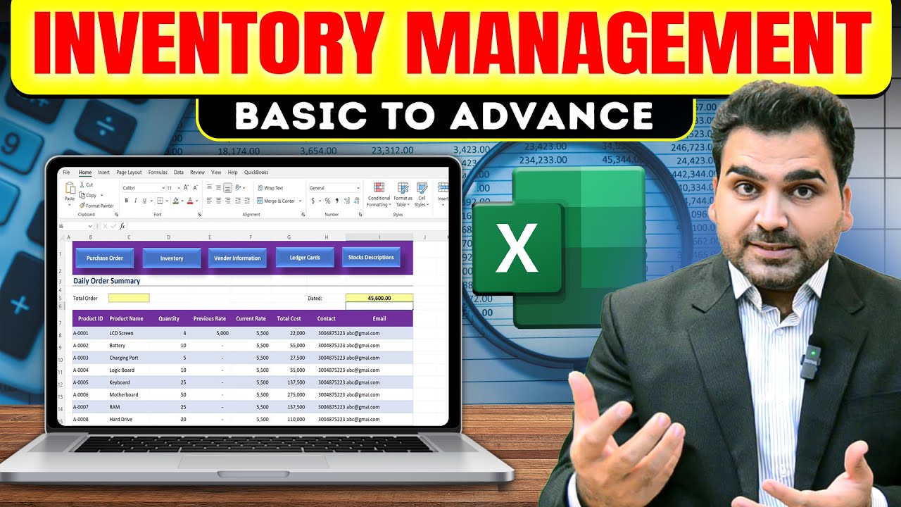Mastering Inventory Management System In Excel Complete Tutorial From