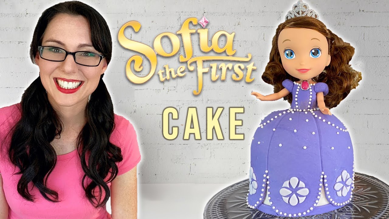 Sophia The First Cake Tutorial Youtube