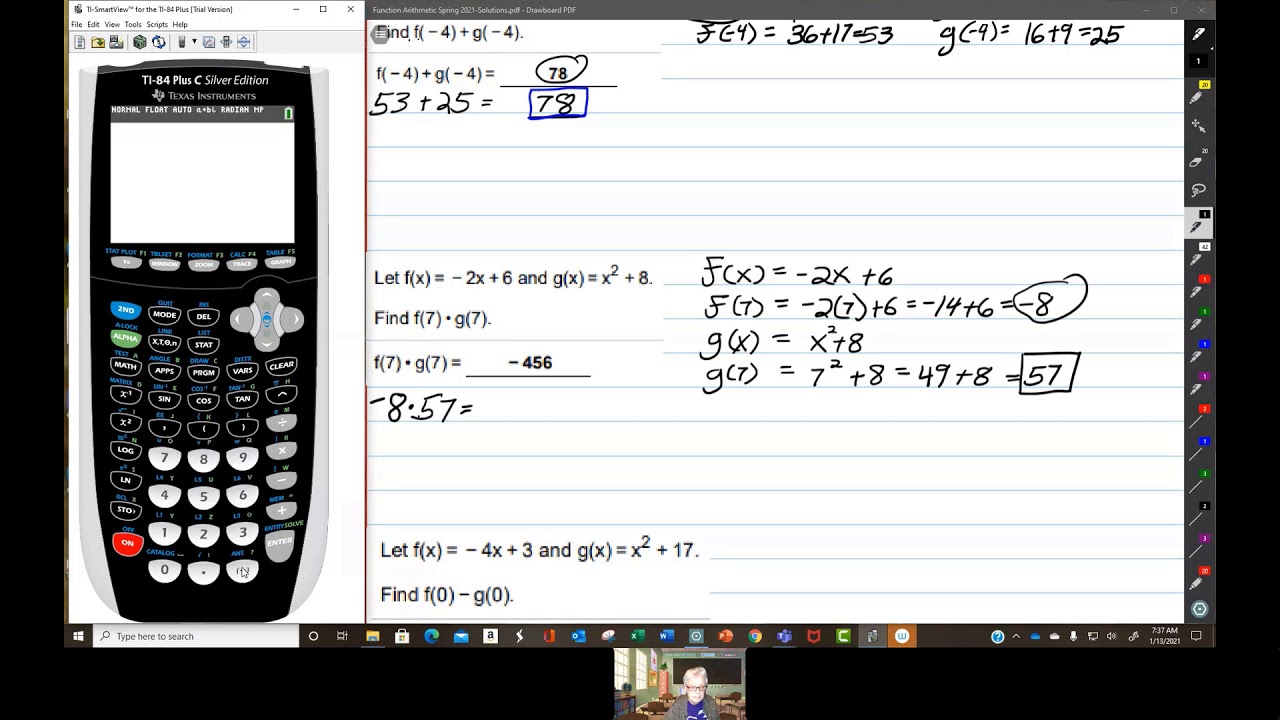 Function Arithmetic Youtube