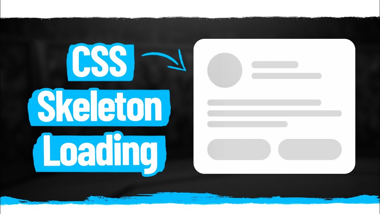 How To Create A Skeleton Loading Animation Using Html Css And Confopay 4773
