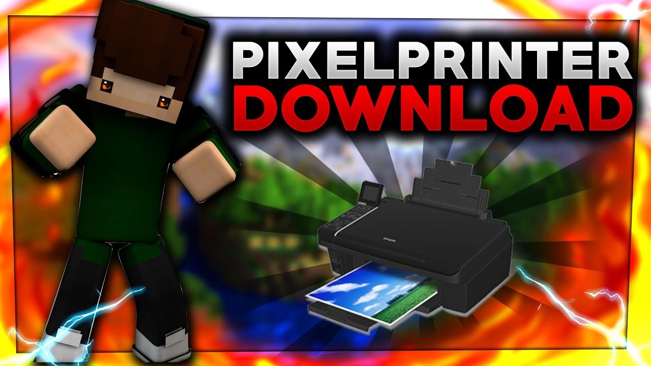 Pixelprinter Plugin Download Youtube