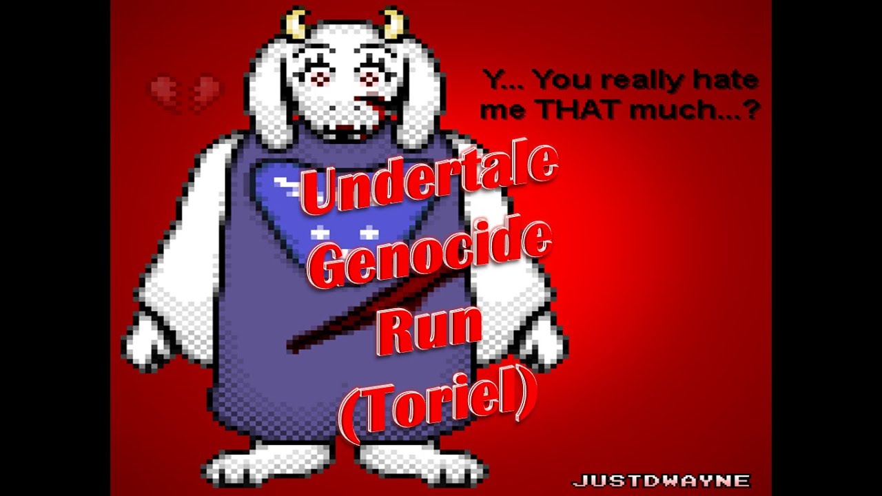 Undertale Genocide Run Toriel Youtube