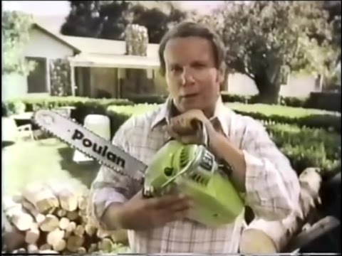 Poulan Chainsaws Commercial 1978 Youtube