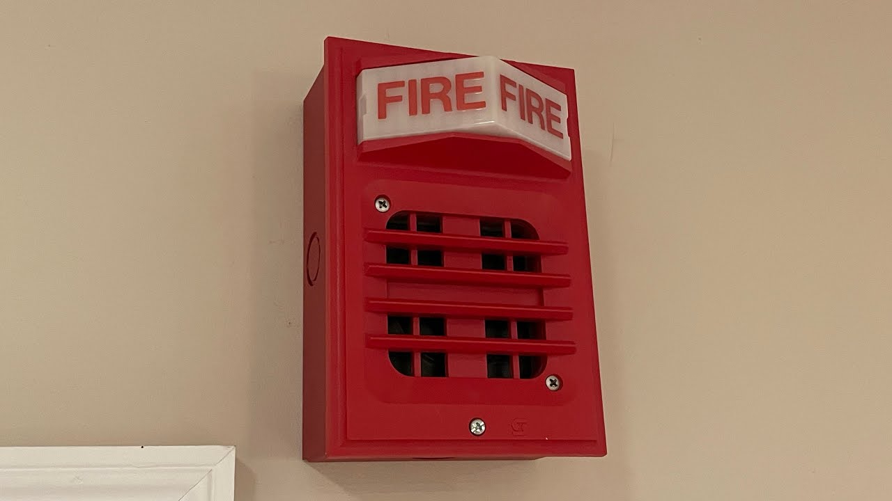 Basement Fire System Test 37 Simplex 2903 Light Plates Youtube