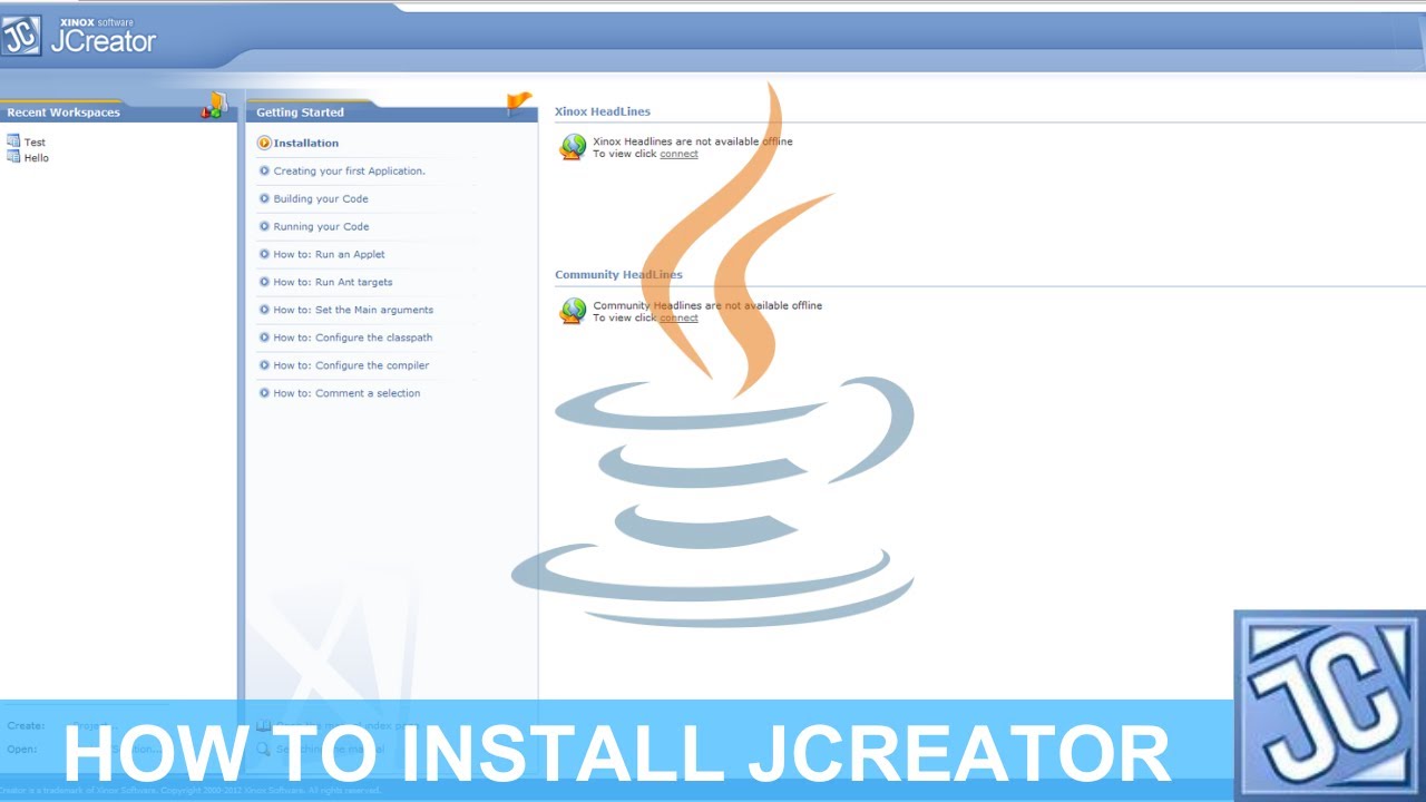Step By Step Guide Installing Jcreator Ide And The Latest Java