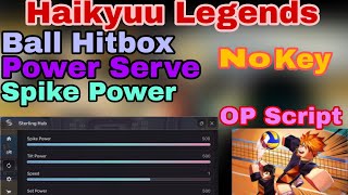 Roblox Haikyuu Legends Ball Hitbox Power Spike Server Power No Key Op ...