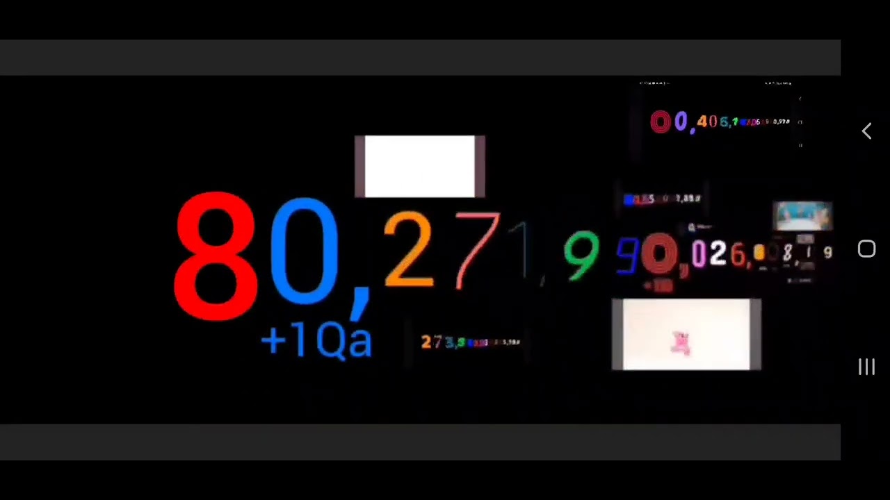Numbers 0 To 1 Quintillion With Sound Youtube