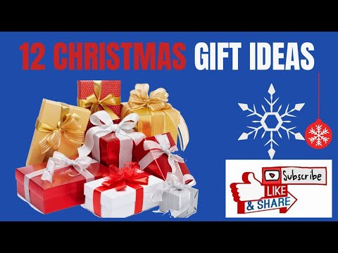 12 Christmas Gift Ideas Youtube