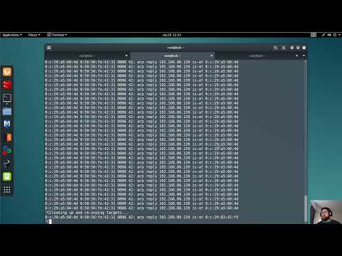 Mitm Attack Using Arp Spoofing Bettercap Youtube
