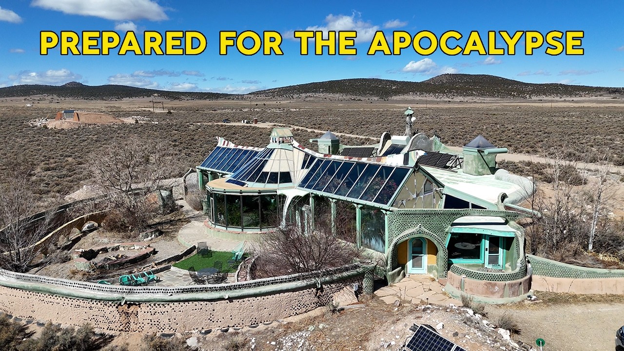 America S Incredible Off Grid Desert Community Earthships Video