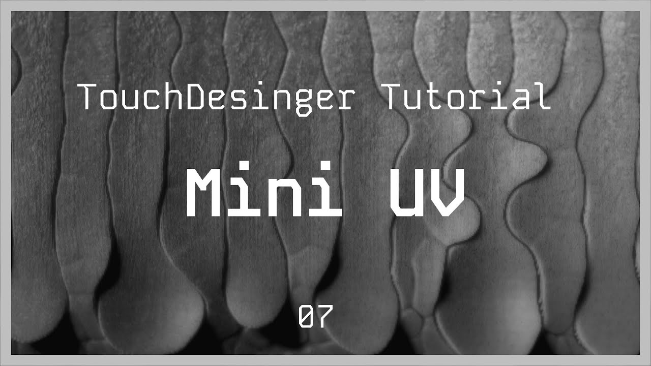 Organic Growth Touchdesigner Tutorial 07 Youtube