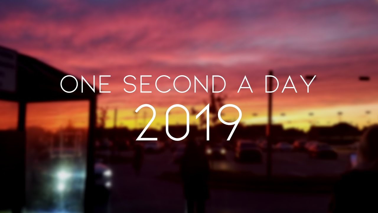 I Recorded One Second Of Every Day Of 2019 Youtube