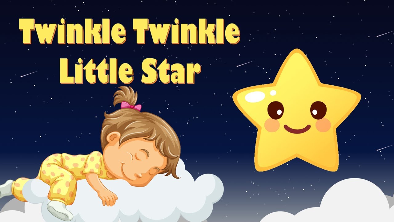 Twinkle Twinkle Little Star Nursery Rhymes For Kids Lullaby