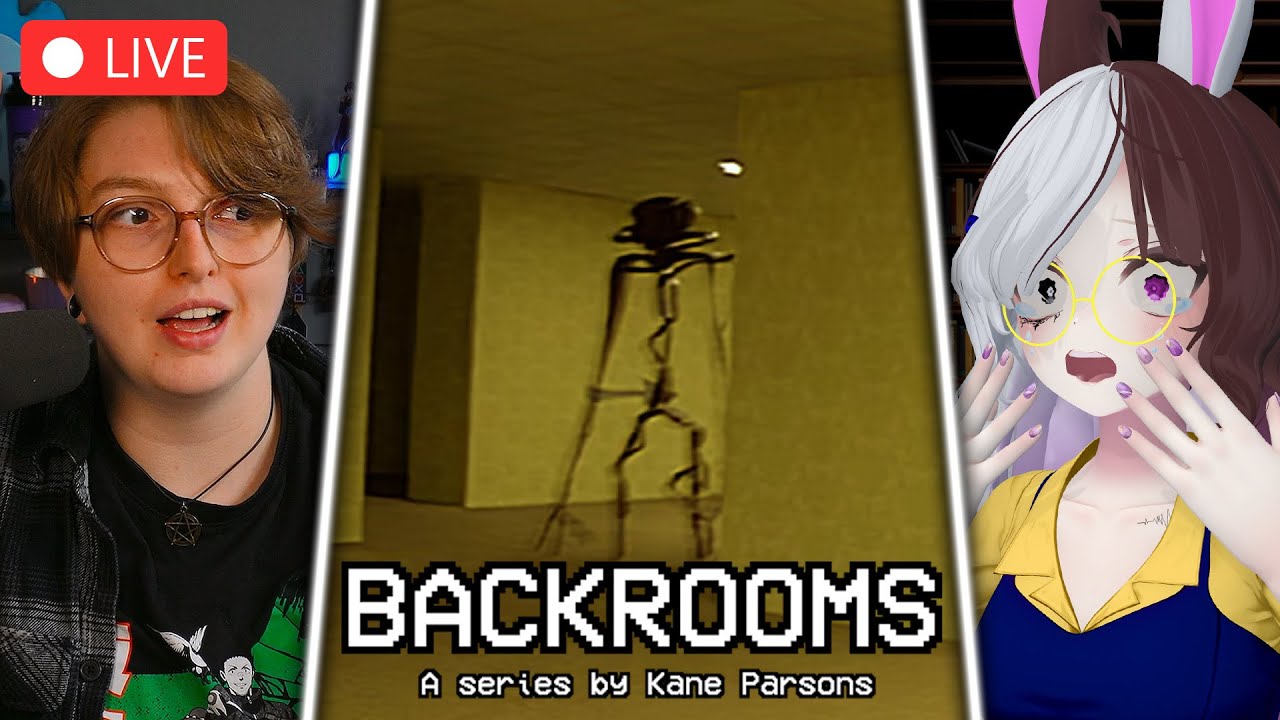 Reacting To The Backrooms By Kane Pixels W Valeriethebun Youtube