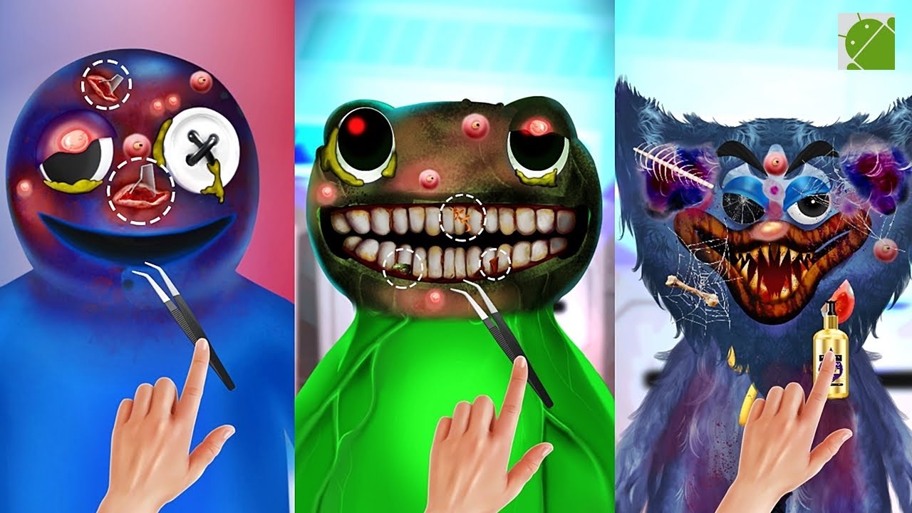 Asmr Monster Makeover Android Gameplay Youtube