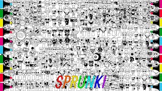 Incredibox Sprunki Coloring Pages Coloring All Sprunki Phase 1 Vs Phase