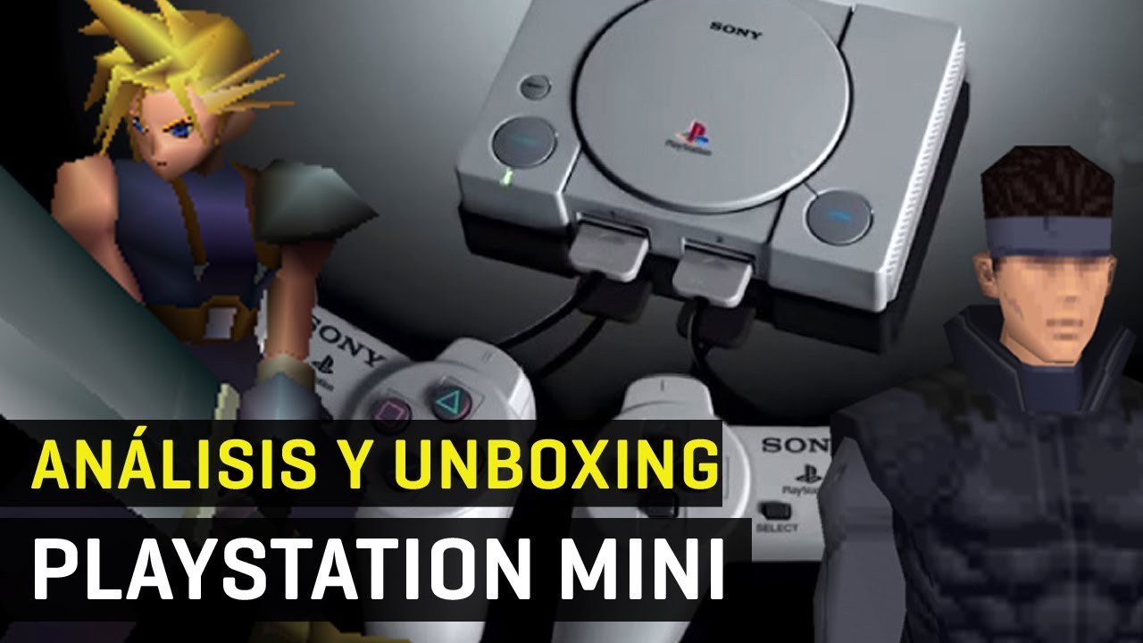 Análisis Y Unboxing De Playstation Mini Classic Con 20 Juegos De Psx
