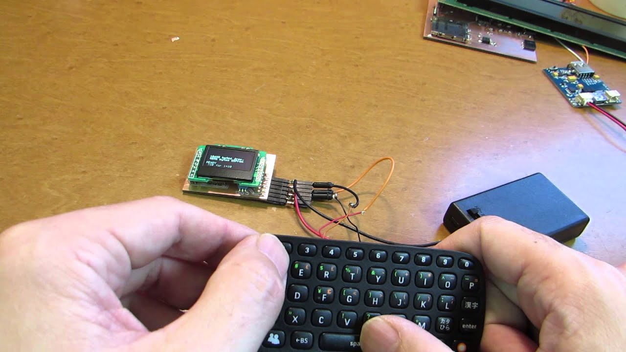 Real Really Tiny Basic Computer Based On Arduino Atmega 1284p Youtube