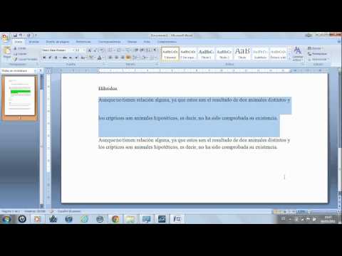 Portafolio de Informática: Comandos utilizados en Microsoft Word