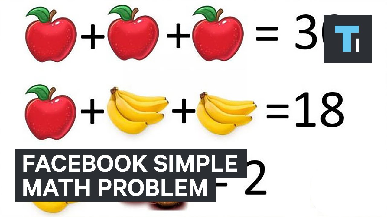 Simple Math Equations For Facebook If You Re A Genius Nafka Mina