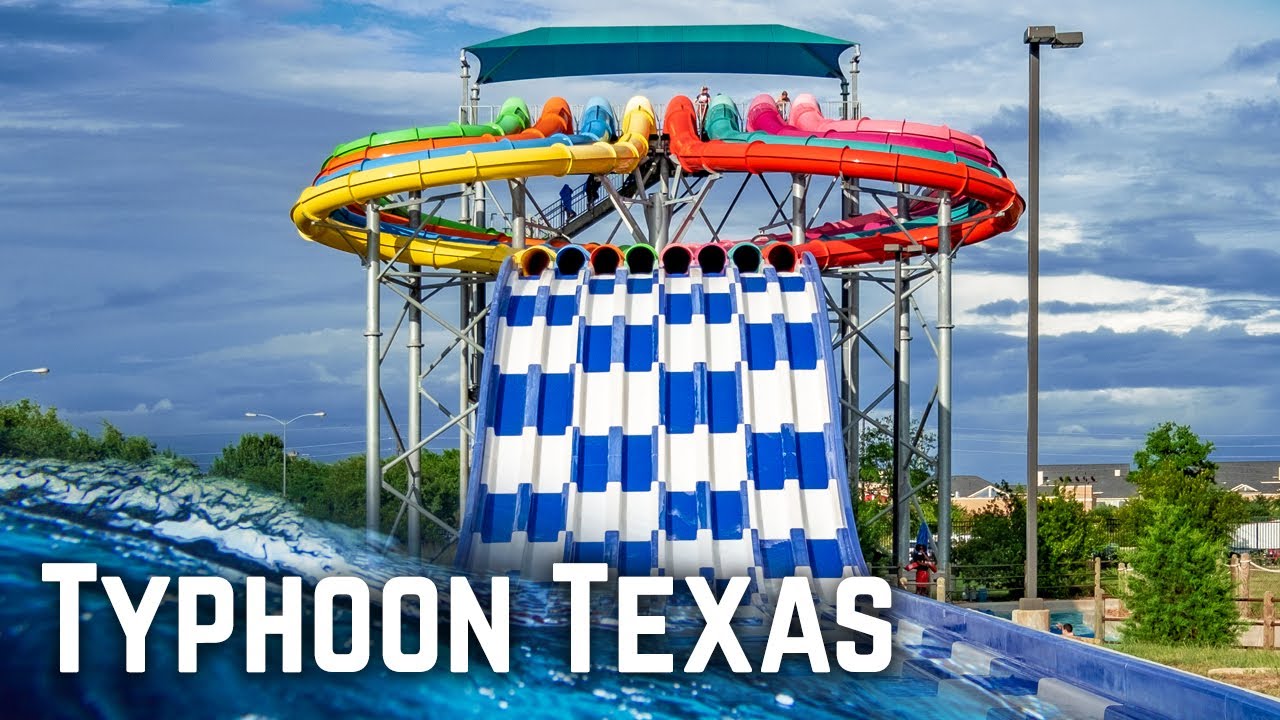 All Water Slides At Typhoon Texas Houston Water Park In Katy Texas
