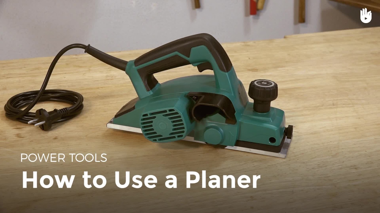 How To Use A Planer Woodworking Youtube